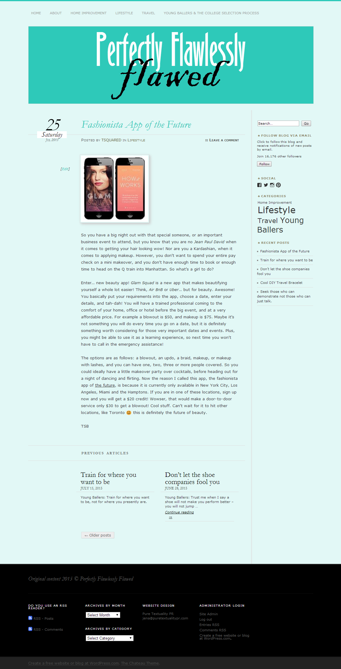 Perfectly Flawlessly Flawed Front Page – BookMojo