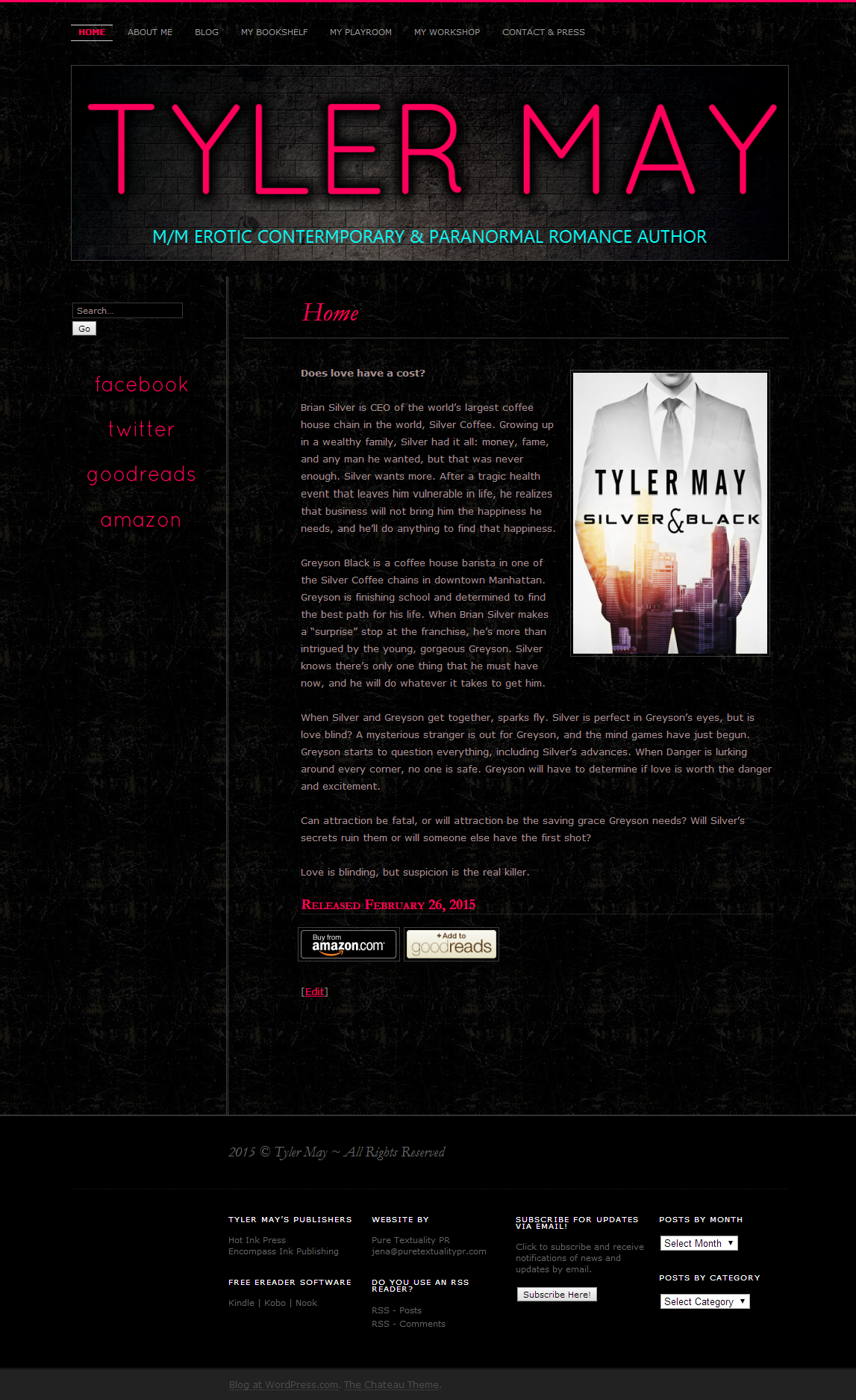 Tyler May Front Page – BookMojo