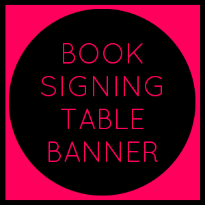 Panel – Book Signing Table Banner – BookMojo