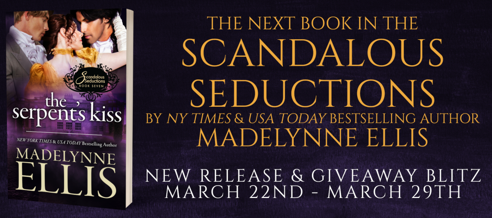 New Release! Check out this excerpt & giveaway from THE SERPENT’S KISS ...
