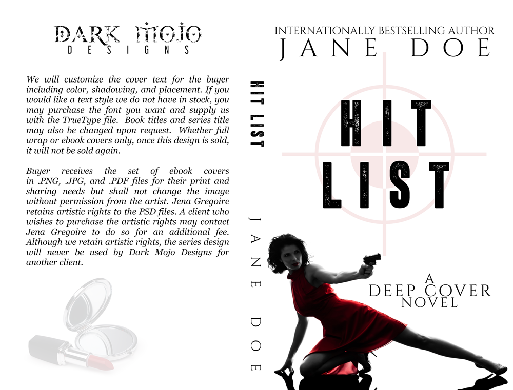 PREMADE COVER – Deep Cover Set 3 – Hit List 2 – BookMojo
