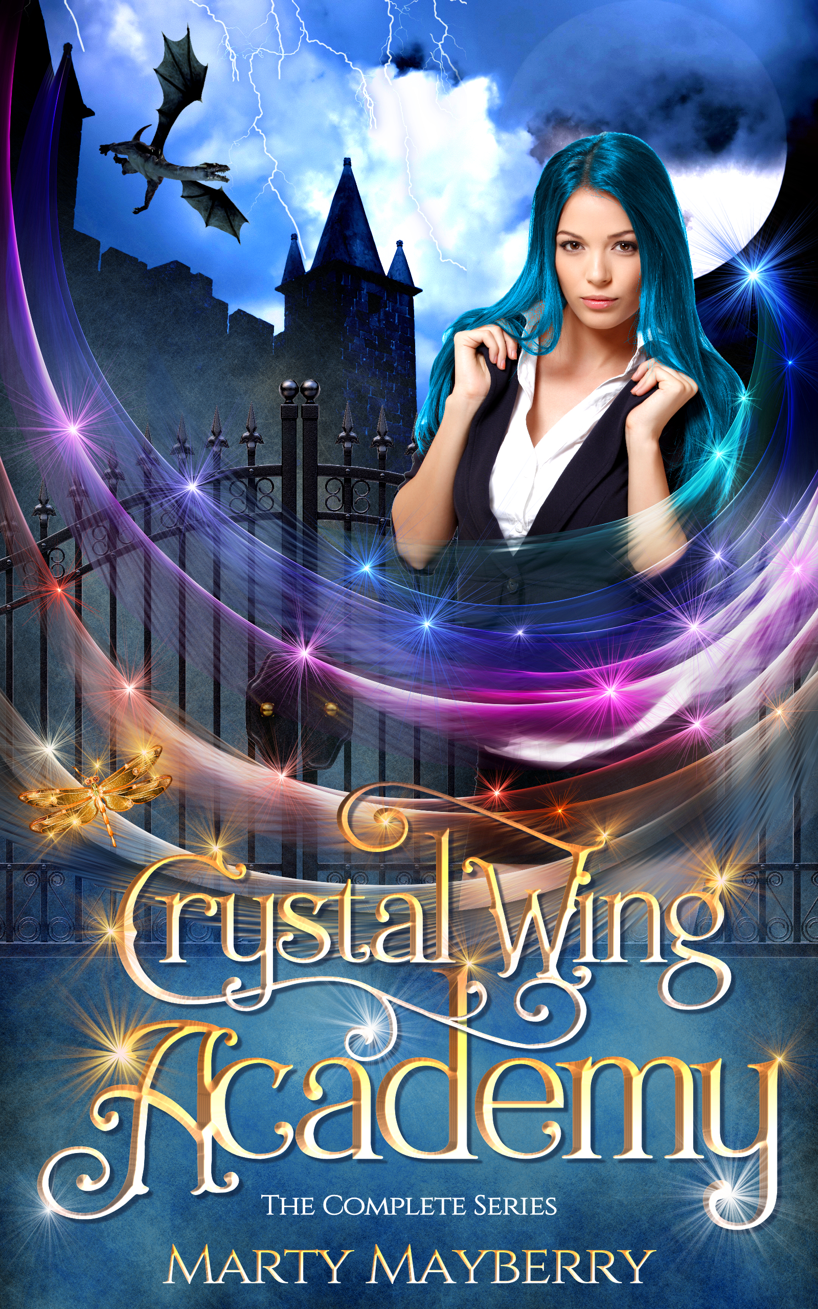 Book Cover – Crystal Wing Academy Series Bundle by Marty Mayberry ...