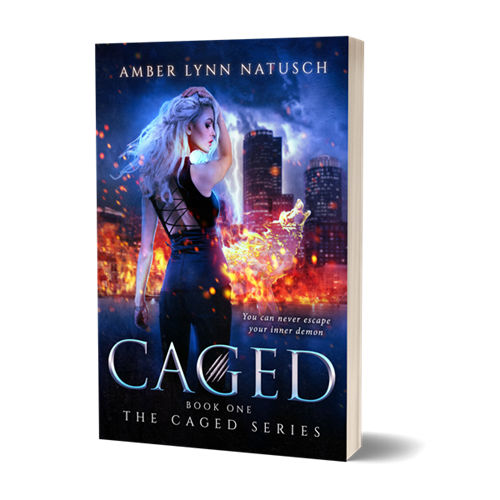 Book Cover – Caged 1.0 – Caged by Amber Lynn Natusch – 3D – Paperback ...
