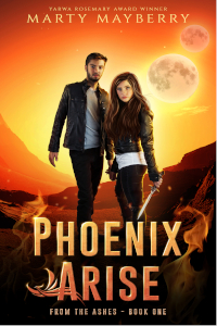 Book Cover – Phoenix Arise by Marty Mayberry – BookMojo
