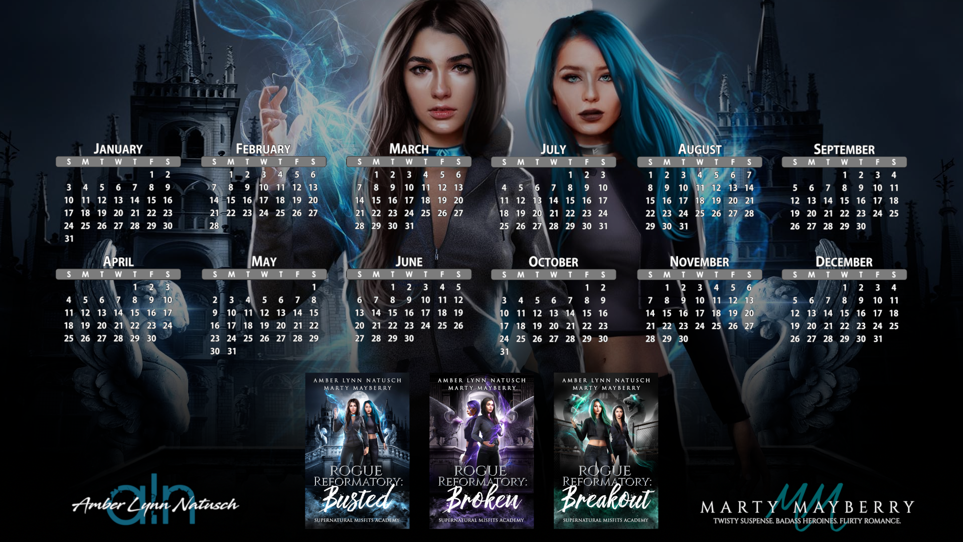 Swag Design – 2021 Digital Desktop Calendar – Amber Lynn Natusch ...