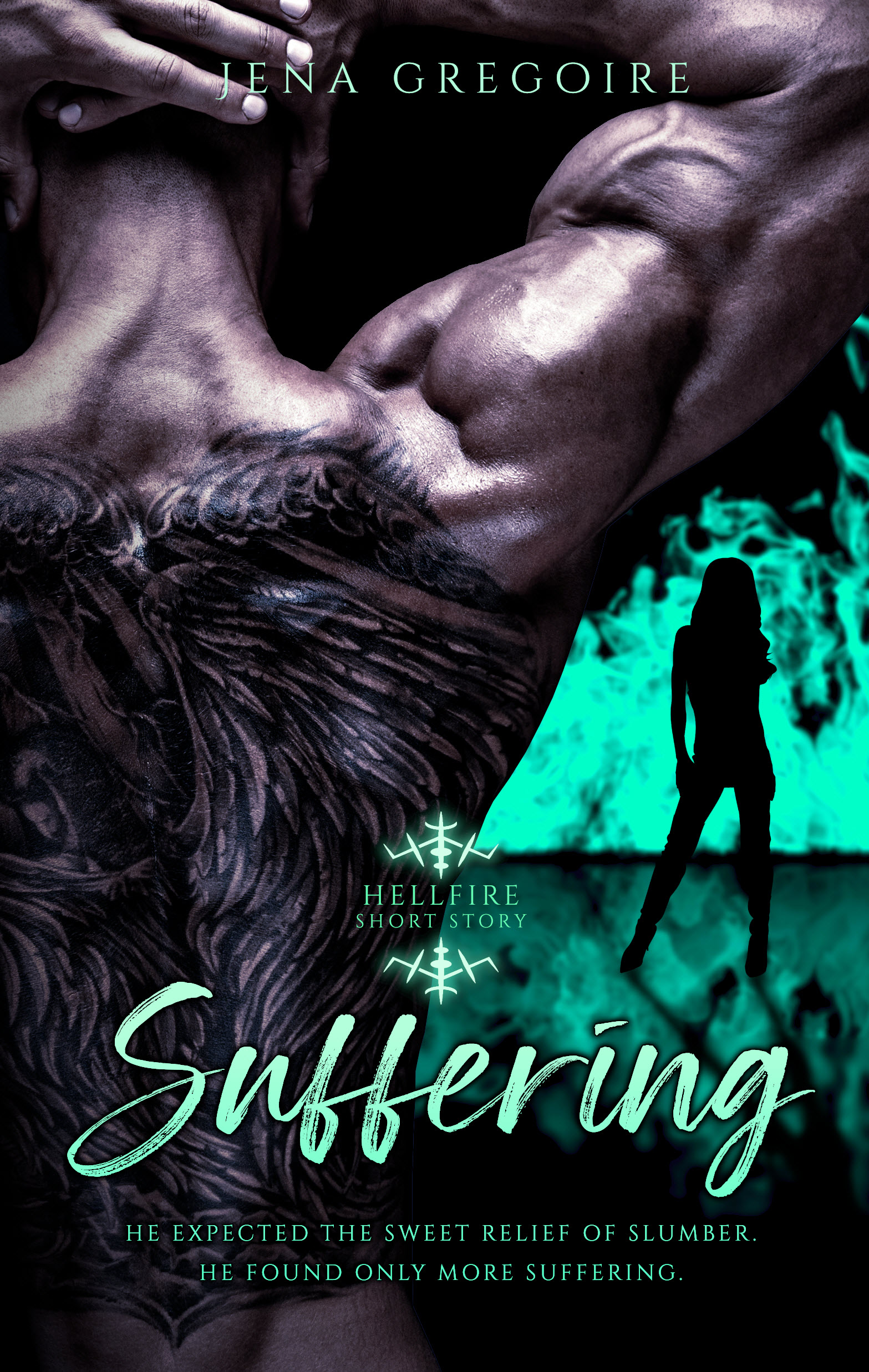 Book Cover – Hellfire 1.5 – Suffering by Jena Gregoire – BookMojo