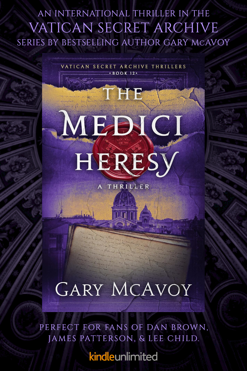 Thrilling Preorder Alert! THE MEDICI HERESY by Gary McAvoy ~ Coming ...