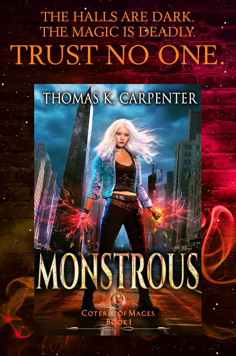 Urban Fantasy New Release! MONSTROUS by Thomas K. Carpenter – BookMojo
